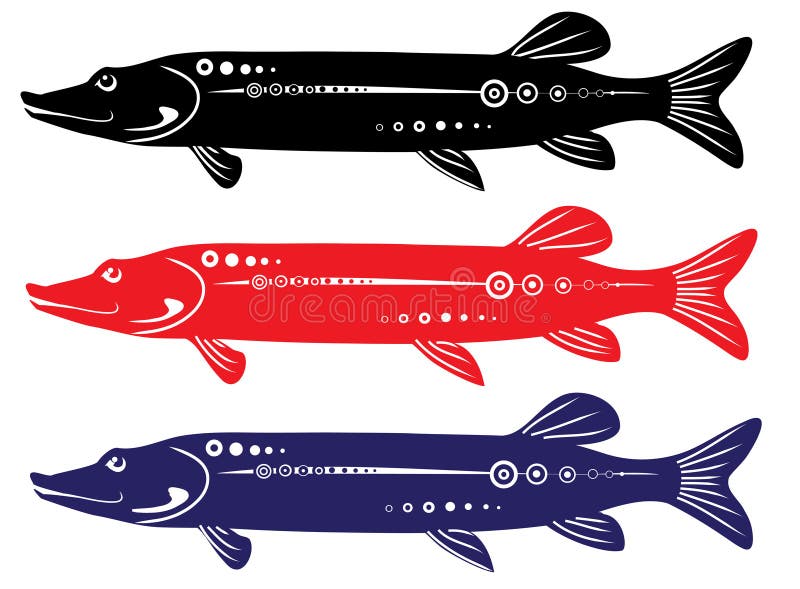 Vissen vector illustratie. Illustration of ontwerp, patroon - 11348398