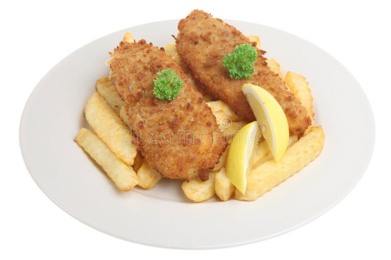 Vissen & Spaanders stock afbeelding. Image of diner - 7755341