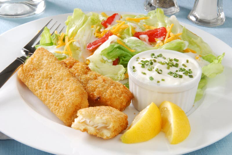 Visstick stock foto. Image of zeevruchten, stokken, gepaneerd - 19479164