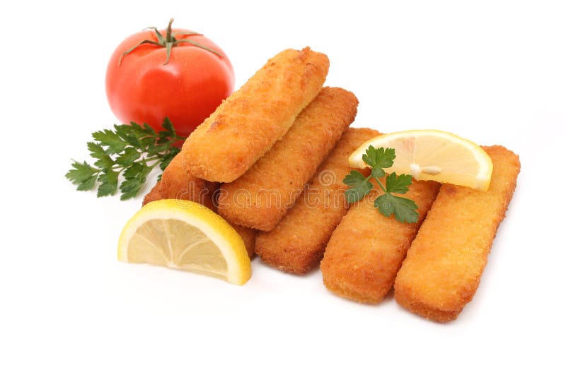 Vissticks stock afbeelding. Image of zwart, stok, friet - 27705745