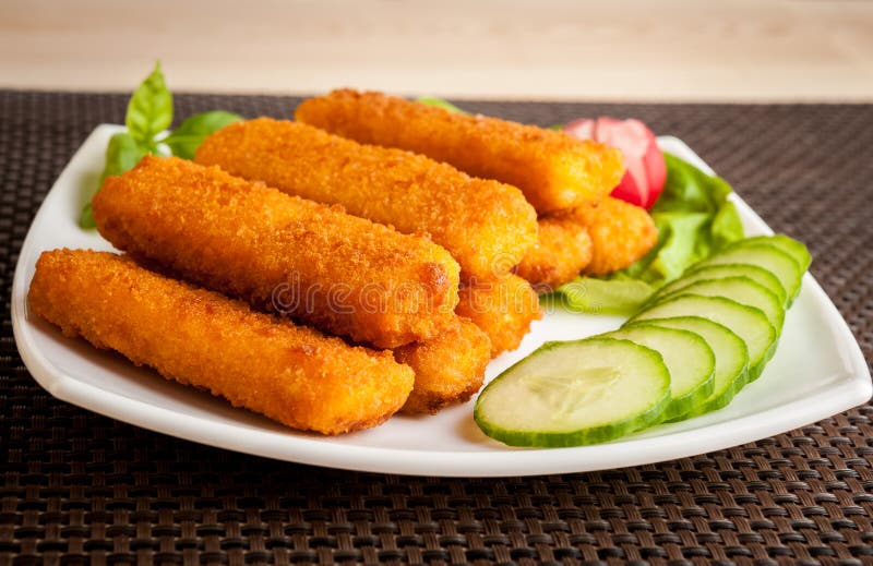 Vissticks stock afbeelding. Image of bevroren, frans - 72508279