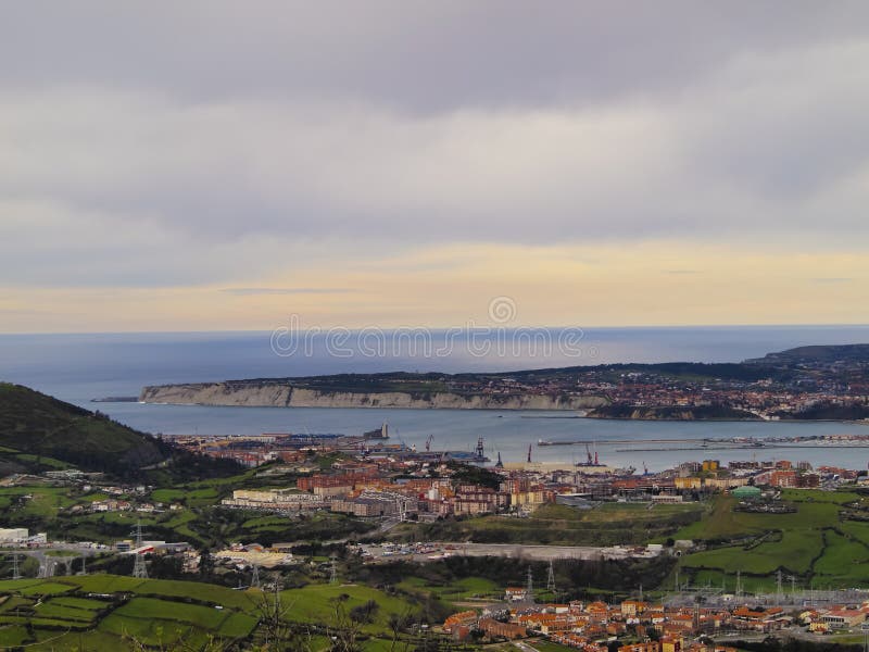 Guecho, país vasco, España foto de archivo. Imagen de lugar - 40677598