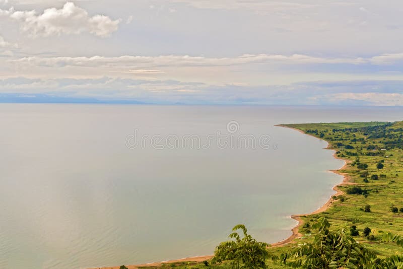Vista aérea no lago Malawi imagem de stock. Imagem de curso - 59315757