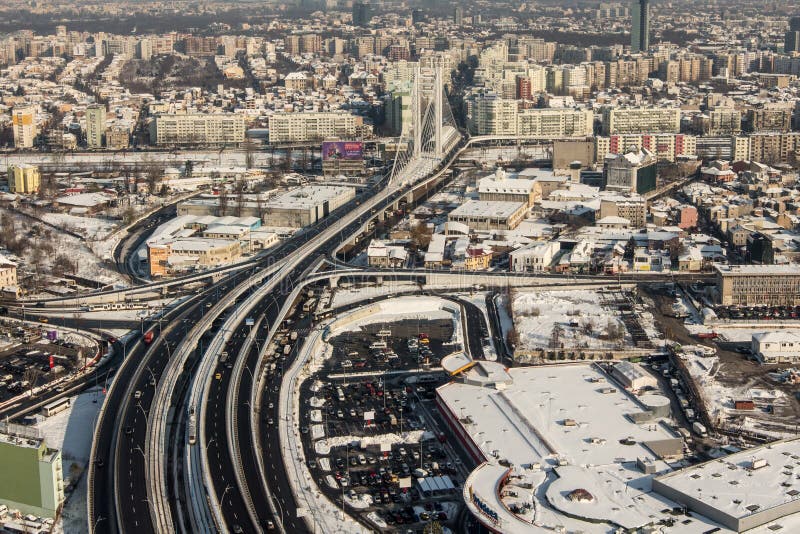 Vista Aerea Al Passaggio Di Basarab Fotografia Editoriale - Immagine di ...