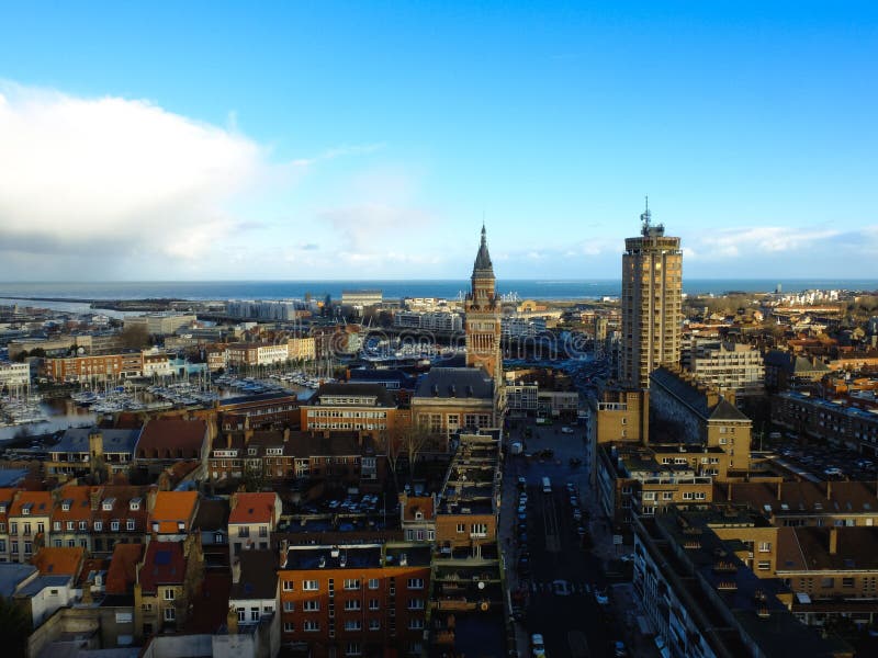 Città Di Dunkerque (Dunkerke) Immagine Stock - Immagine di città ...