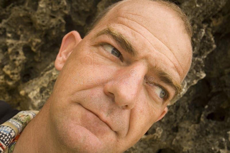 Vista afastado foto de stock. Imagem de cara, médio, lateralmente - 2800236