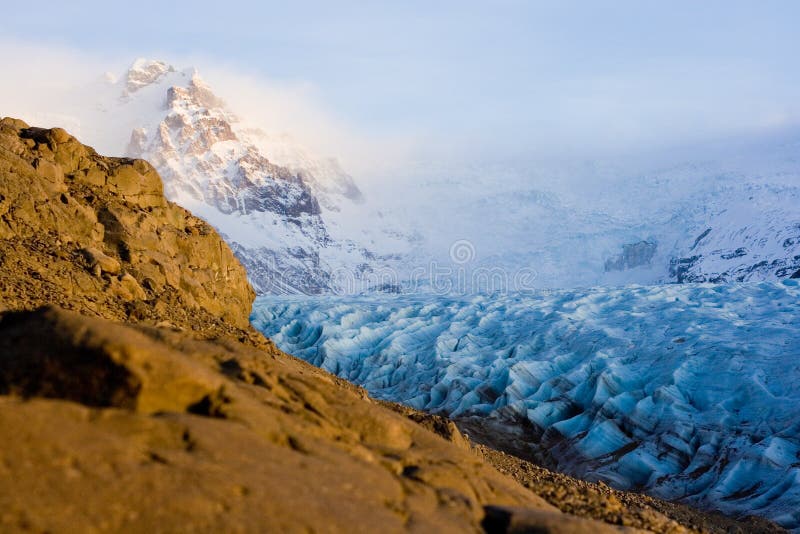 Vista Da Geleira De Vatnajokull Foto de Stock - Imagem de maior, global ...