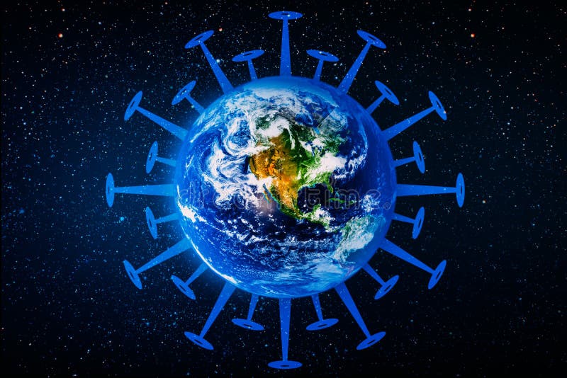 Vista da Terra da Lua ilustração stock. Ilustração de celeste - 176772184