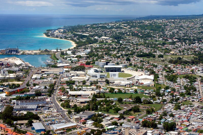 Bridgetown, Barbados, Del Caribe Imagen editorial - Imagen de capital ...