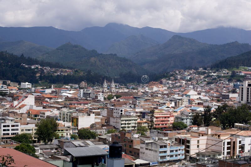 LOJA, ECUADOR - 29 DE NOVIEMBRE DE 2015: Catedral De Loja En 29 Novem ...