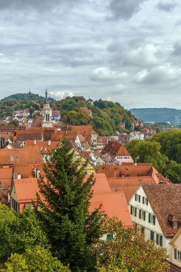 Castillo De Hohentubingen En Tubinga, Alemania Foto de archivo - Imagen ...