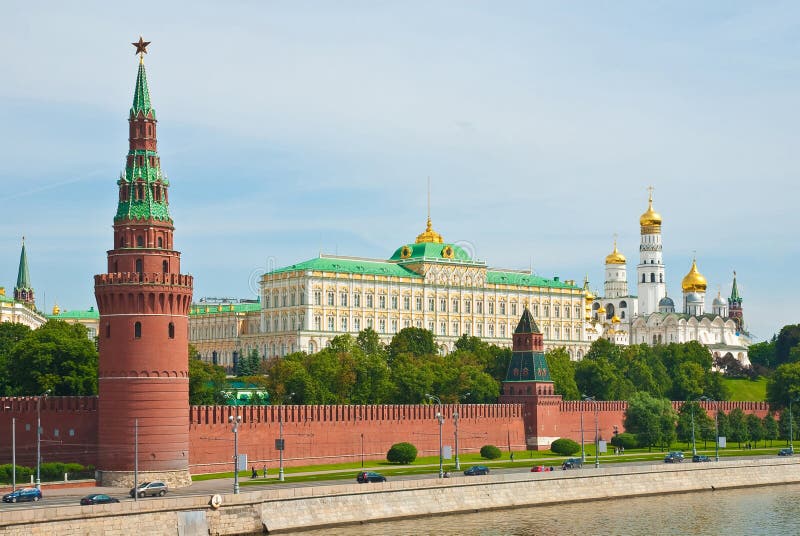 Vista Del Palazzo, Mosca, Russia Fotografia Stock - Immagine di russia ...