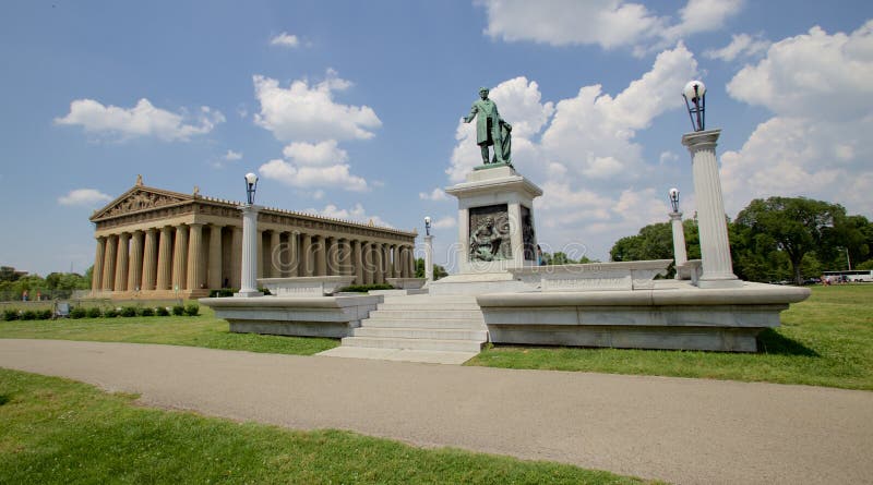 Vista Granangular Del Parque Centenario Imagen de archivo editorial ...