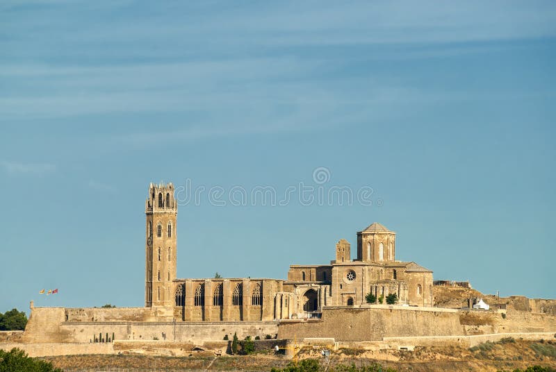 Lerida (Espanha) foto de stock. Imagem de panorâmica - 48680872