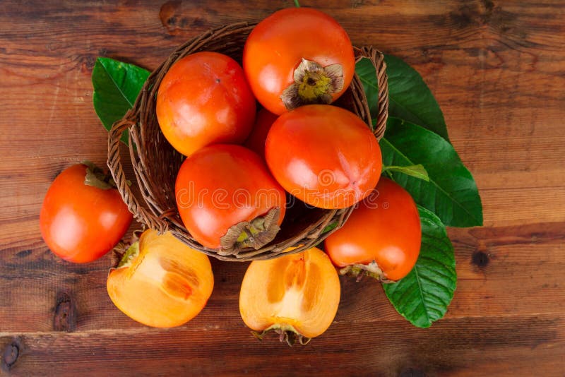 Cachi, vista dall'alto immagine stock. Immagine di sugoso - 81209987