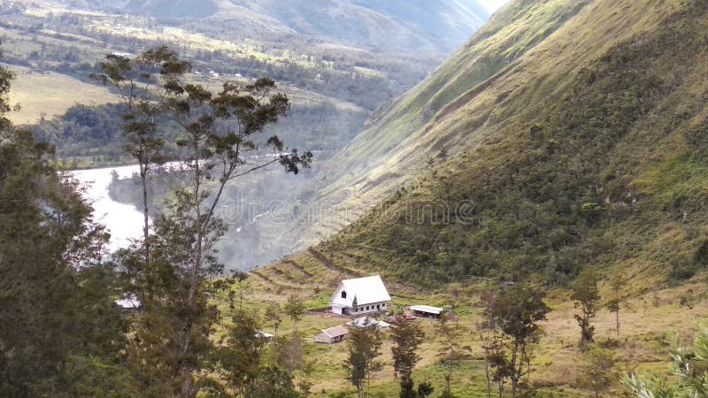 Vistas al valle de kurima imagen de archivo. Imagen de valle - 259982295