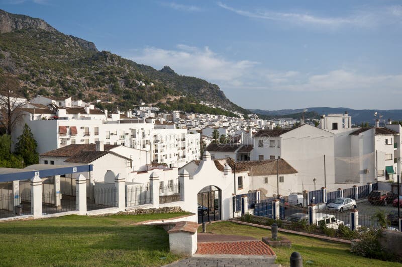 Vistas de Ubrique foto de stock. Imagem de cidade, cityscape - 35619912