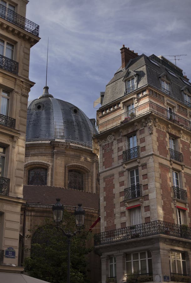 Viste Del Centro Storico Di Parigi Fotografia Stock - Immagine di ...