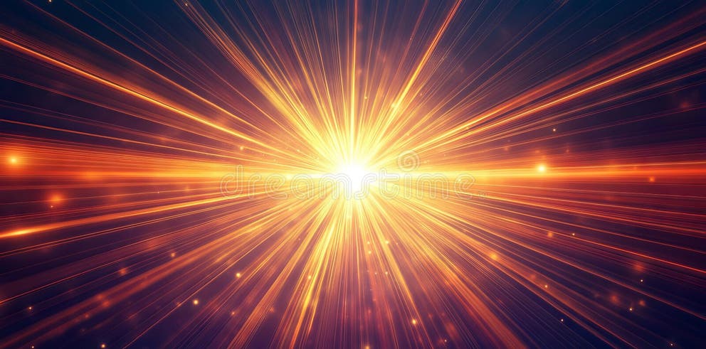 A Visual Abstract with Light Beams that Accentuate the Luminous and ...