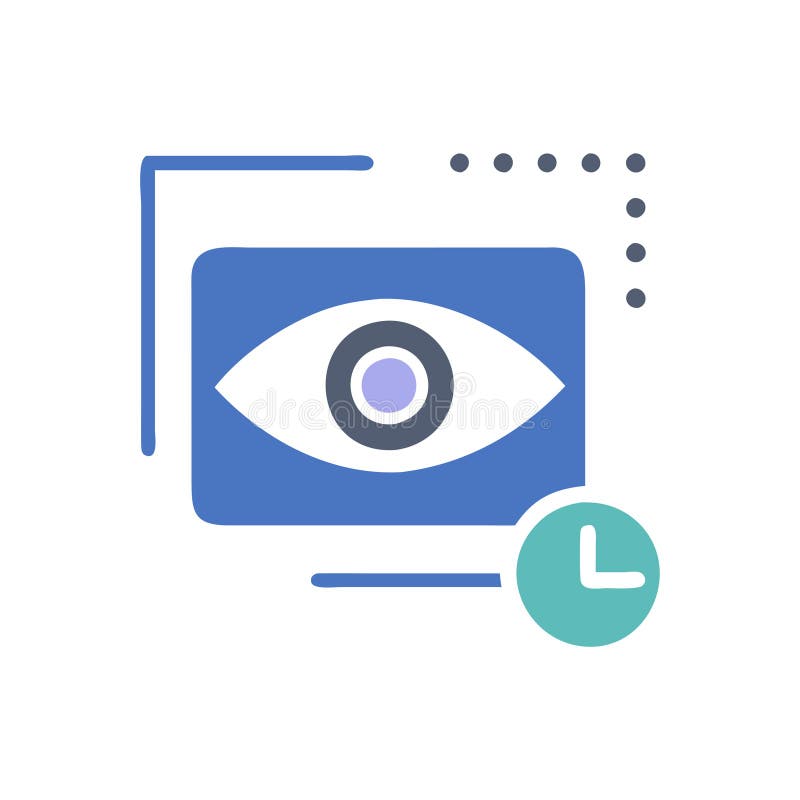 Visual Aid Icon for Teaching Stock Vector - Illustration of teaching ...