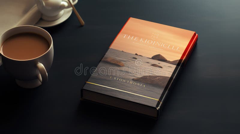 Visual book cover indesign stock illustration. Illustration of depth ...
