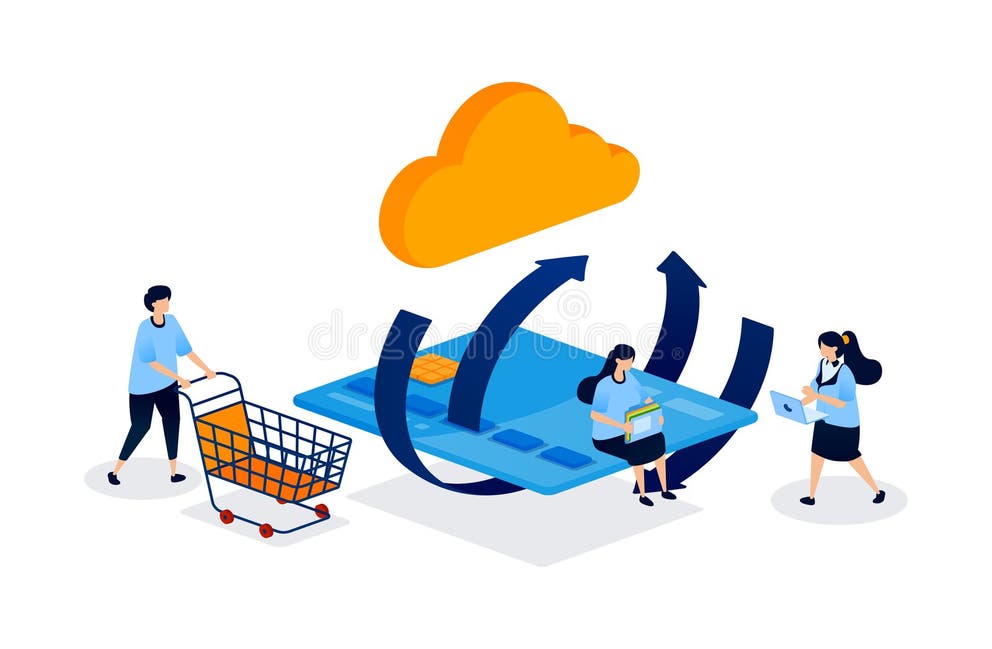 Visual of a Cloud Connected Credit Card System Designed for Seamless ...