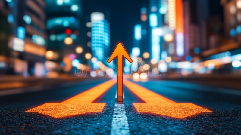 A Visual Comparison of Ascending and Descending Trends, Shown Side by ...