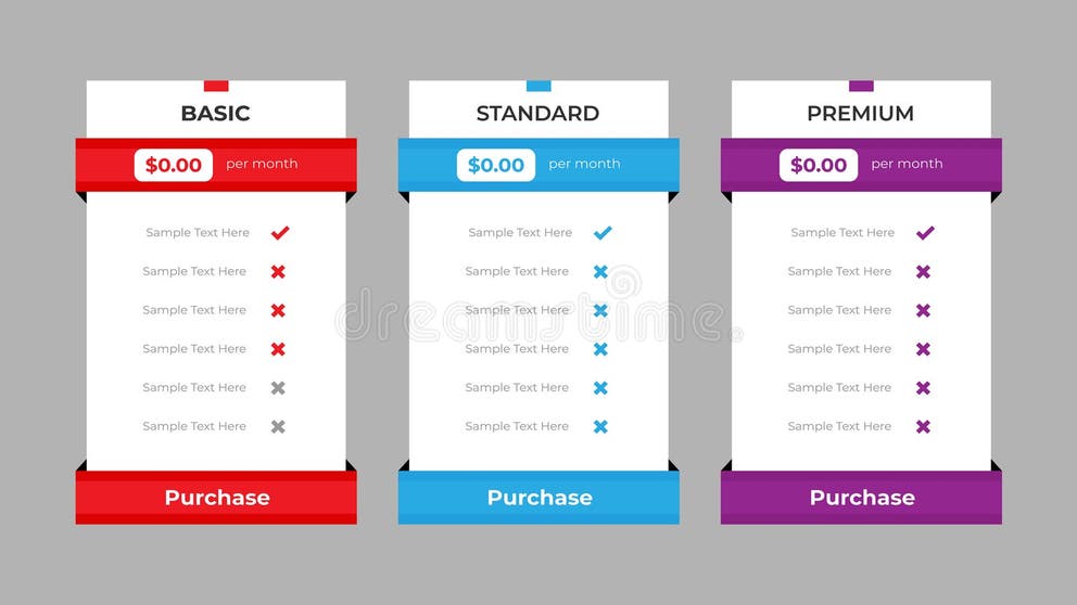 Simple Pricing Structure Stock Illustrations – 63 Simple Pricing ...