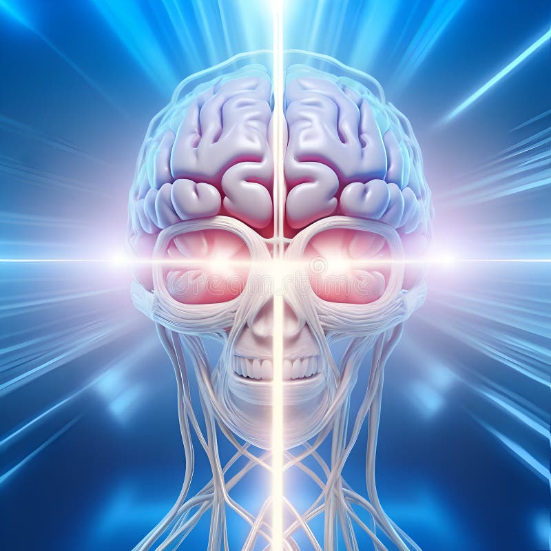 Visual Concept of Artificial Intelligence Background As Golden Girl ...