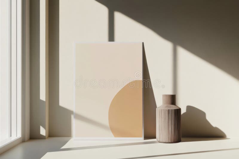 Visual Concept for a Modern Advertising Poster on a Neutral Background ...