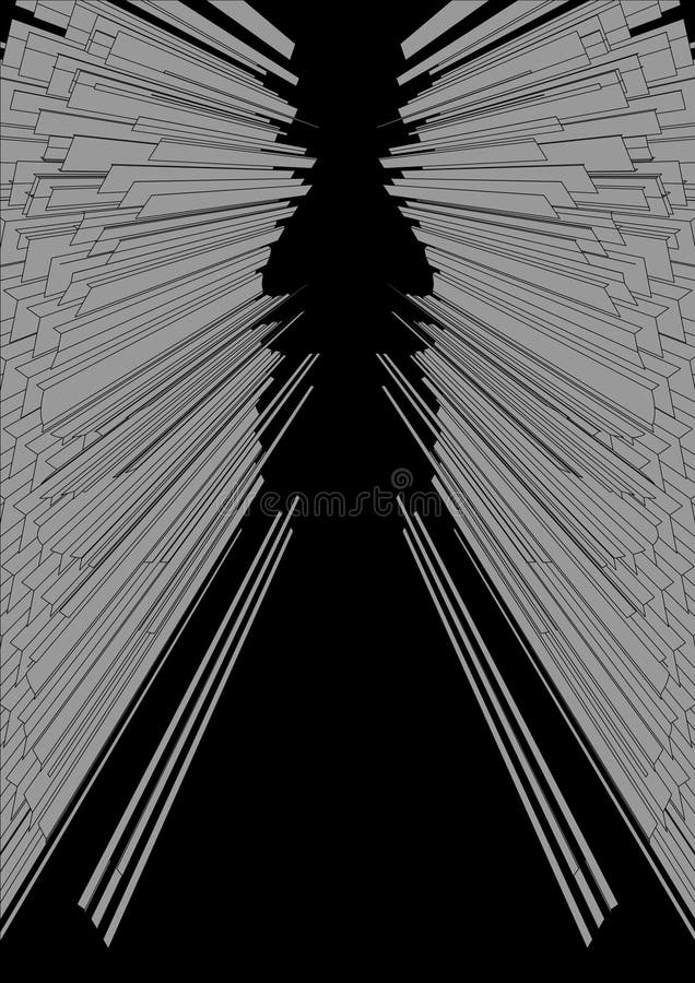 Visual 3d background stock vector. Illustration of background - 259538631