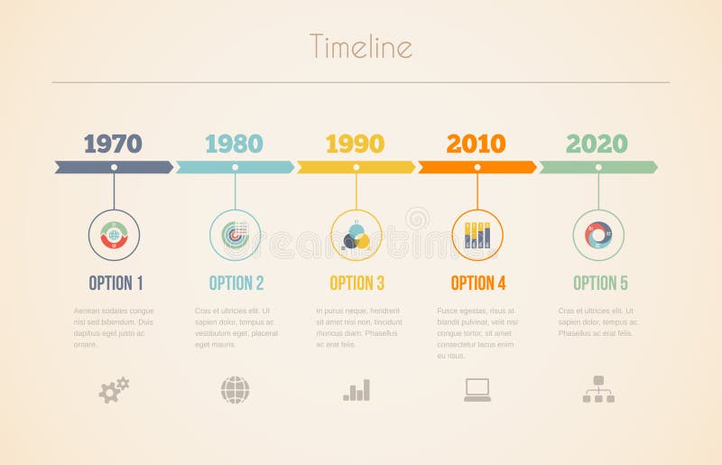Different Decades Stock Illustrations – 5 Different Decades Stock ...
