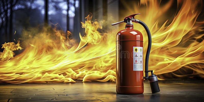 Visual Demonstration of a Working Fire Extinguisher Essential Safety ...