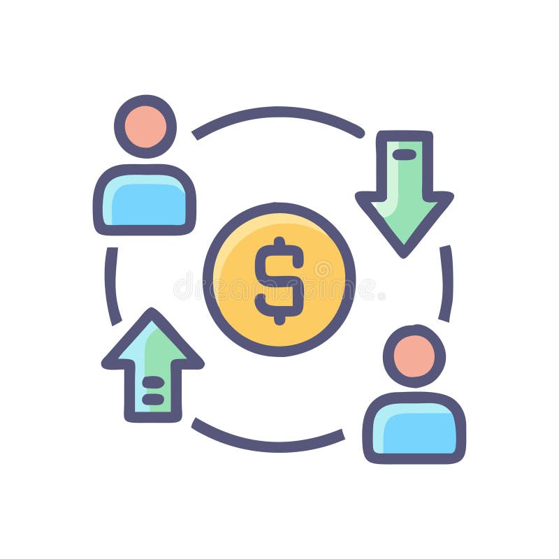 Visual Design for Collateral Management Stock Vector - Illustration of ...