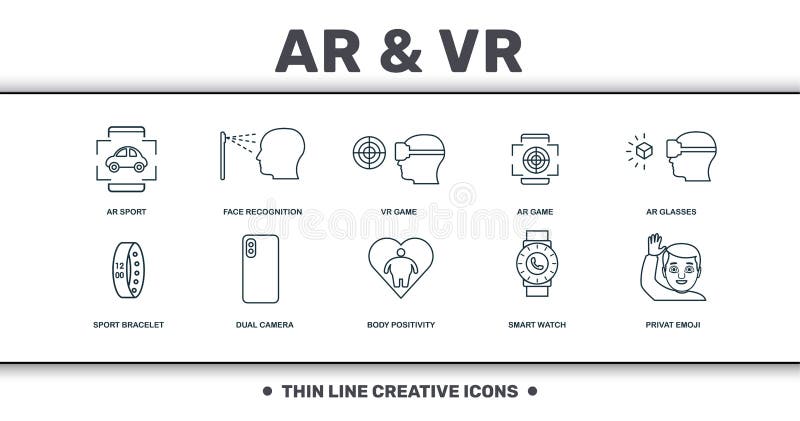 Visual Device Icons Set Collection. Includes Creative Elements Such As ...