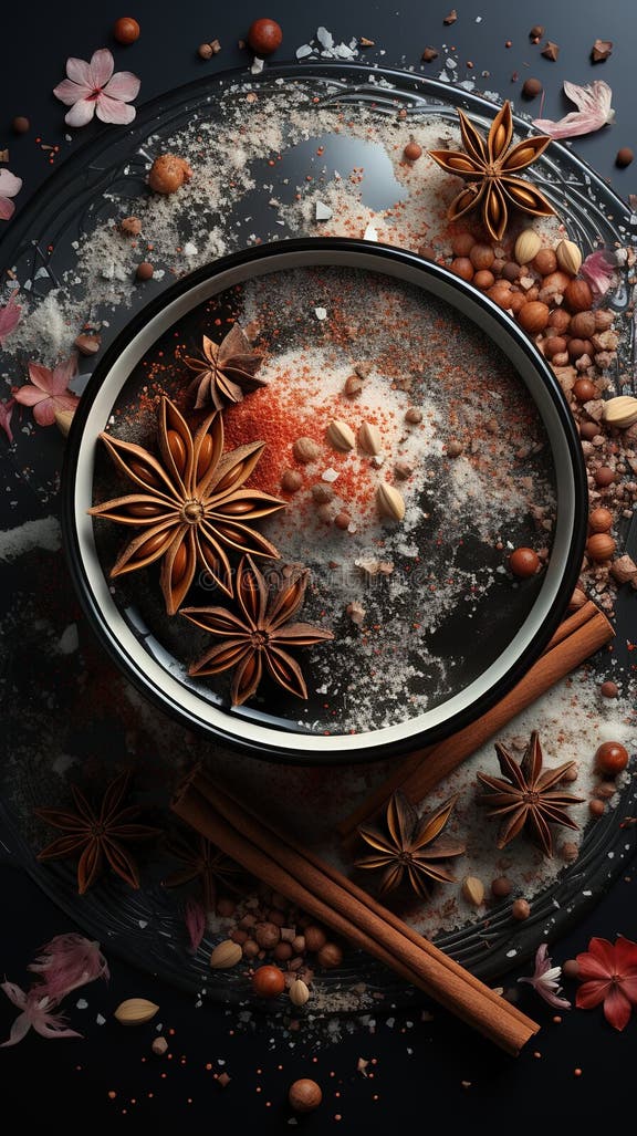 Visual of Different Types of Ingredients for Food Item Stock ...