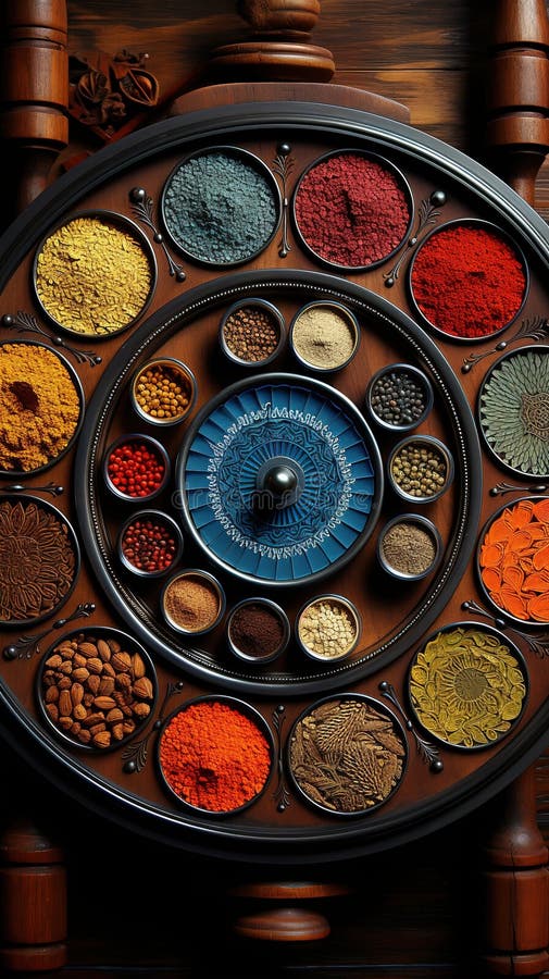 Visual of Different Types of Ingredients for Food Item Stock ...