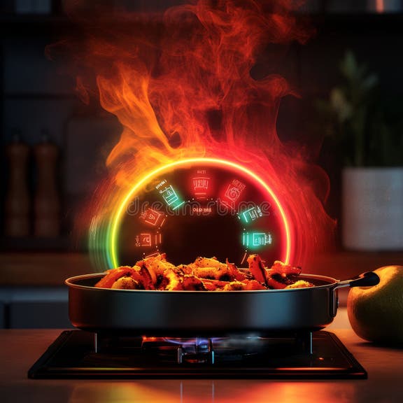 Visual Display of Food Heating with ColorCoded Temperature Mode ...