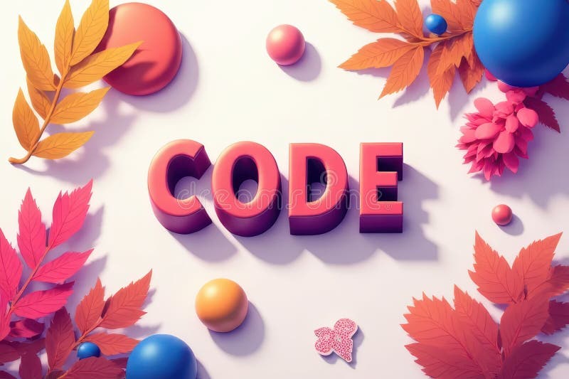 Visual Displaying Promo Code Stock Illustration - Illustration of ...