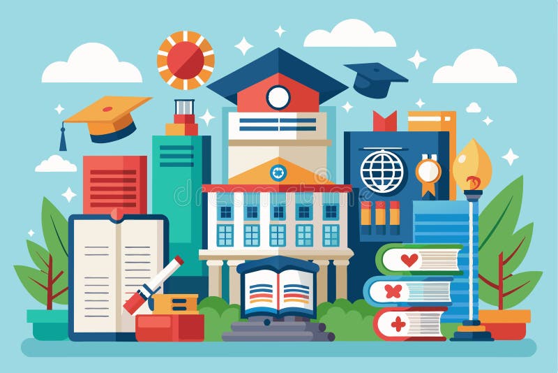 This Visual Displays Various Elements of College Admissions, Showcasing ...