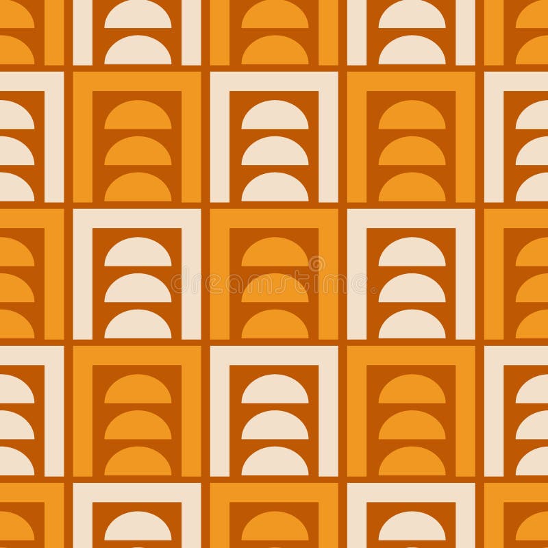 Visual Distortion Illusion Seamless Pattern Stock Vector - Illustration ...