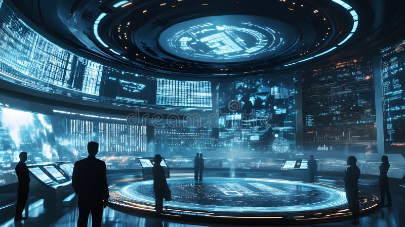 Visual of Economic Policy Documents Stock Illustration - Illustration ...