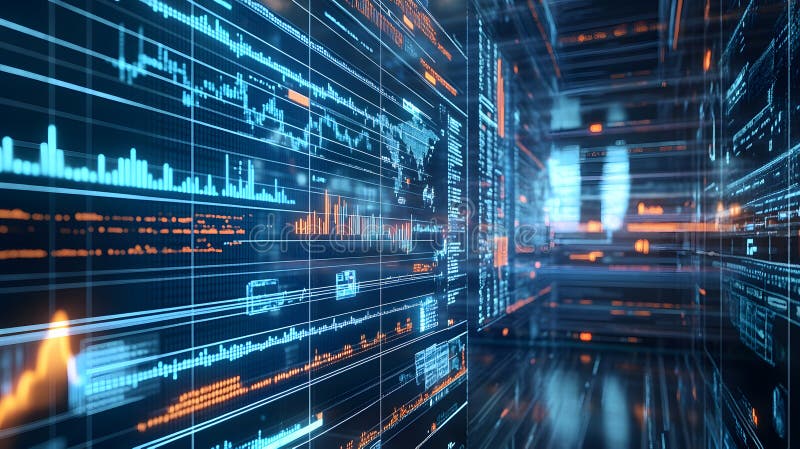 Visual of Economic Policy Documents Stock Illustration - Illustration ...