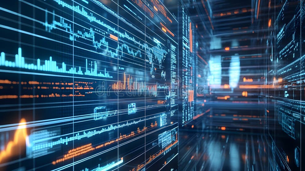 Visual of Economic Policy Documents Stock Illustration - Illustration ...