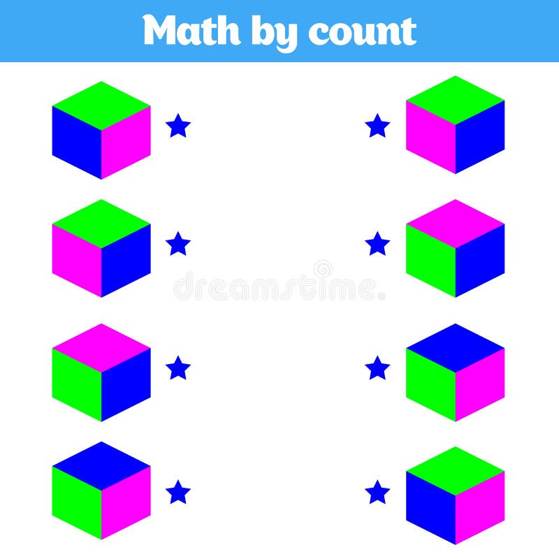 Visual Educational Game for Children. Worksheet for Preschool Kids ...