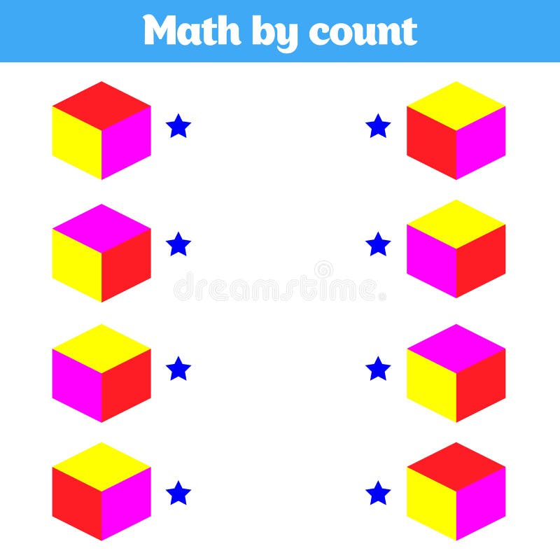 Visual Educational Game for Children. Worksheet for Preschool Kids ...
