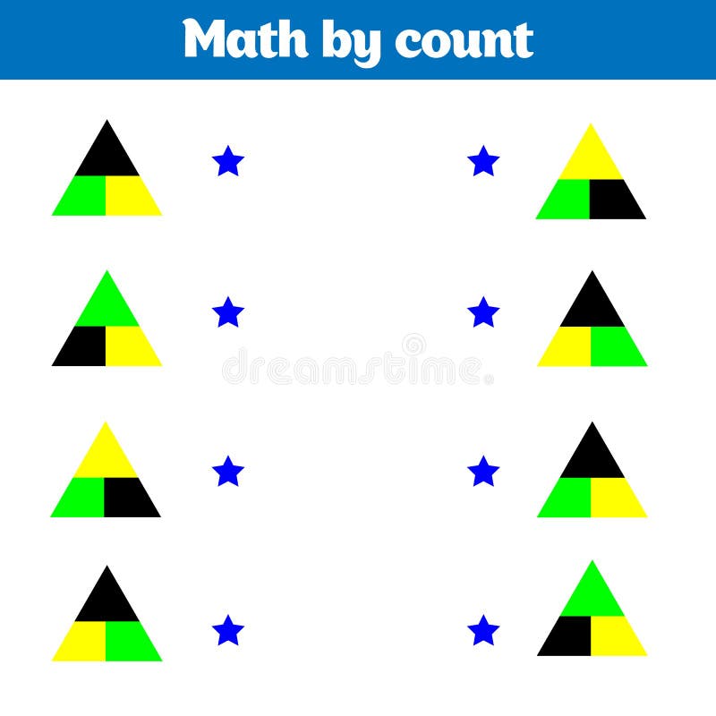 Visual Educational Game for Children. Worksheet for Preschool Kids ...