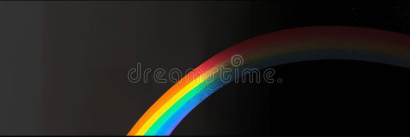 Visual Effect of the Appearance of a Rainbow on Stock Illustration ...