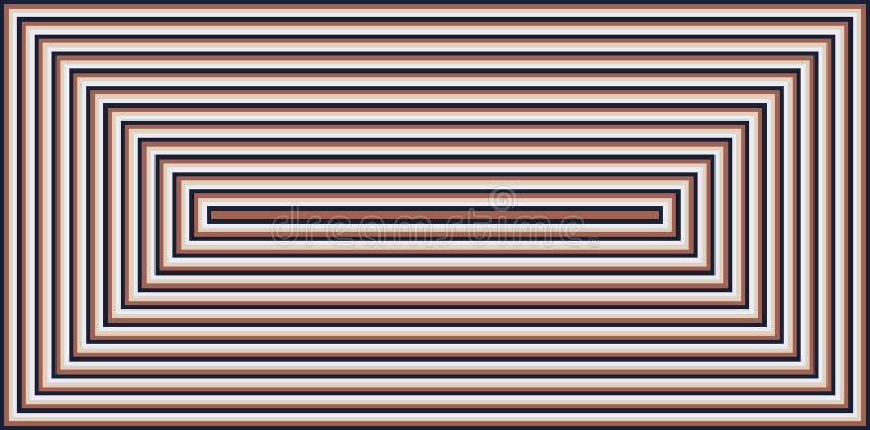 Visual Effect Created by Rectangles Getting Progressively Smaller Stock ...