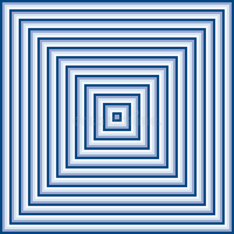 Visual Effect Created by Different Shades of Blue and White Squares ...